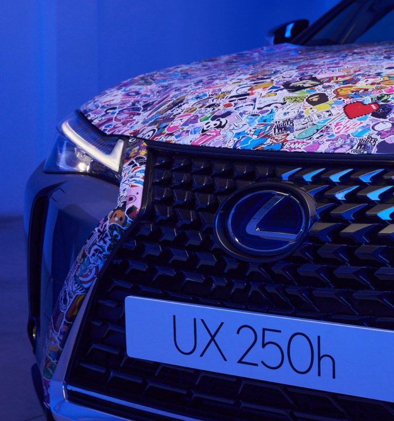 Lexus UX Sticker Bomb, la máxima expresión de la creatividad y ...
