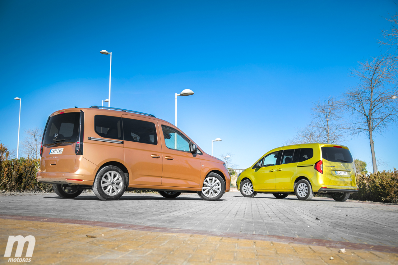 Comparativa Volkswagen Caddy vs Mercedes Citan, las dos opciones ...