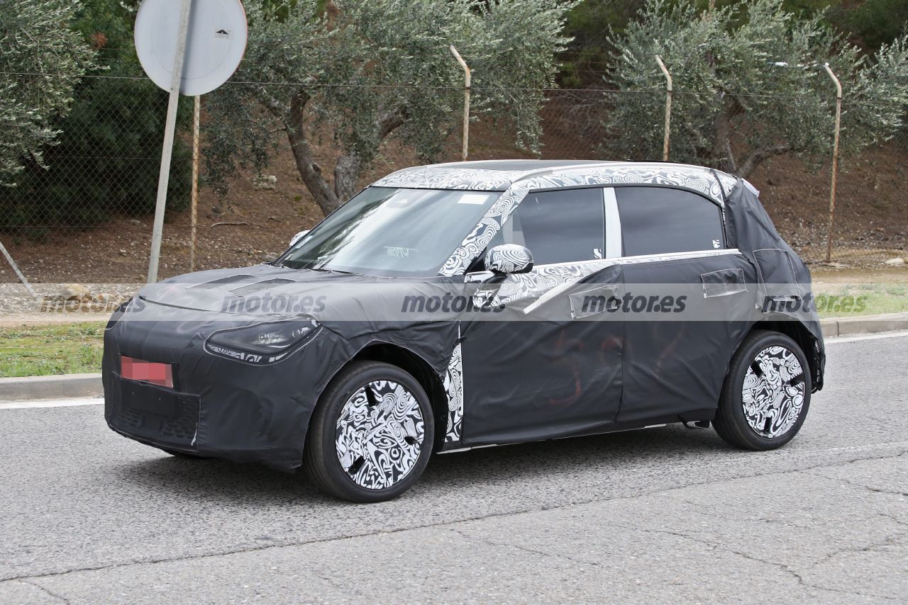 El nuevo smart #1 2022 se deja ver en fotos espía en Europa