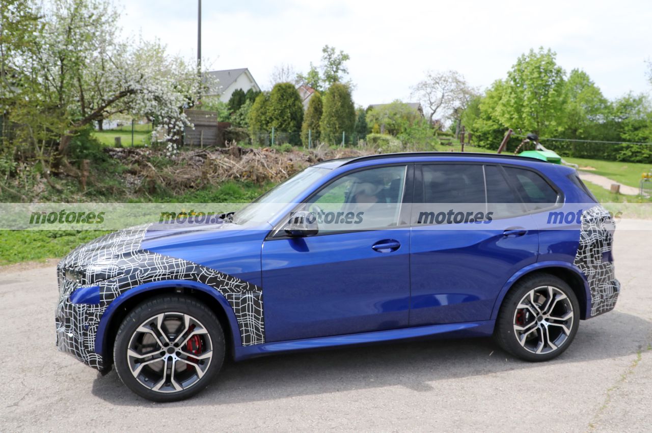 El BMW X5 M60i se presenta más deportivo en nuevas fotos en pruebas