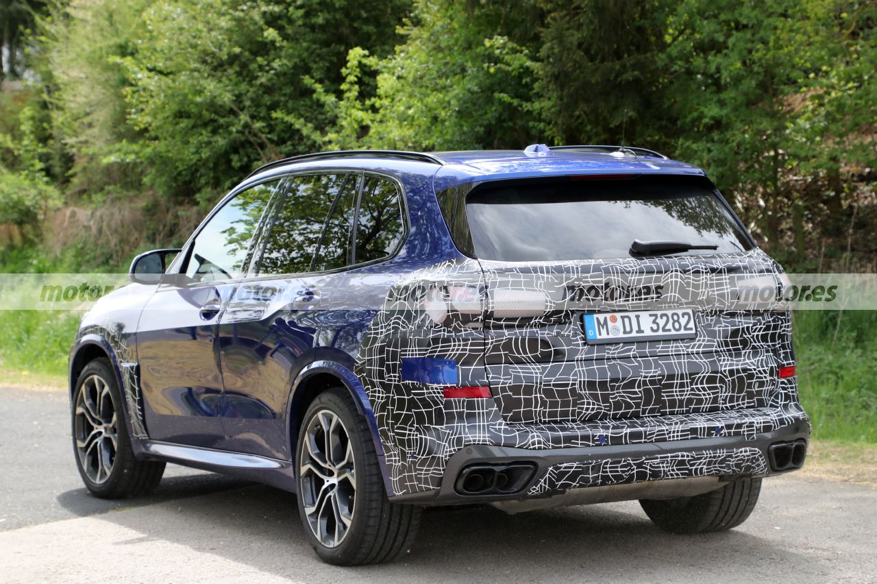 El BMW X5 M60i se presenta más deportivo en nuevas fotos en pruebas