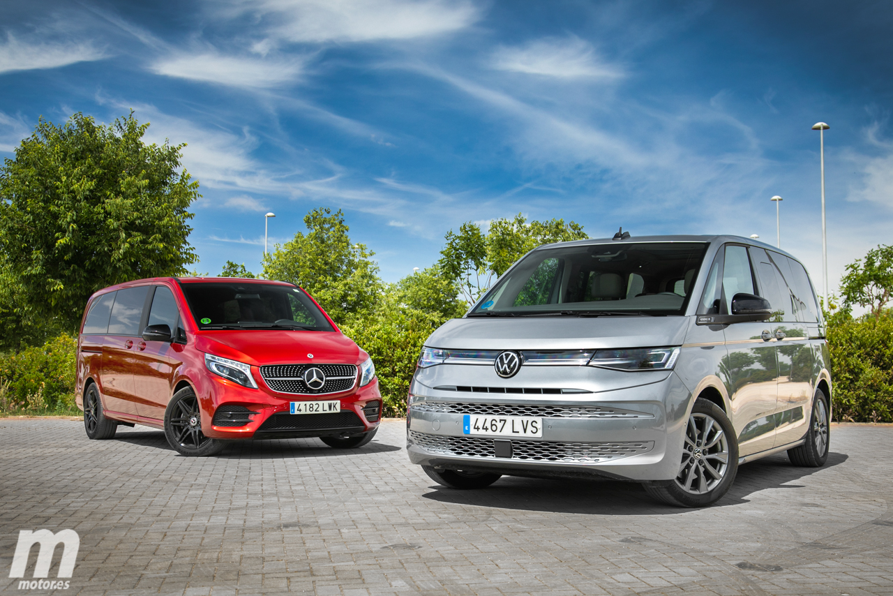 Comparativa Mercedes Clase V vs Volkswagen Multivan (Con vídeo)