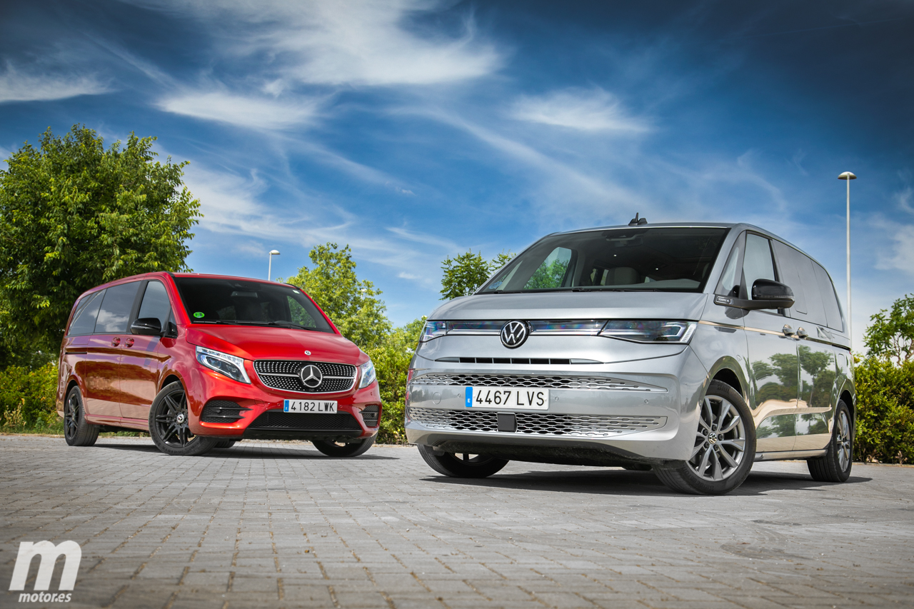 Comparativa Mercedes Clase V vs Volkswagen Multivan (Con vídeo)