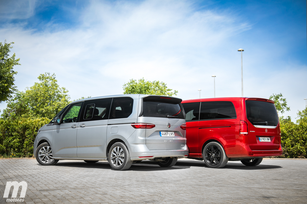 Comparativa Mercedes Clase V vs Volkswagen Multivan (Con vídeo)