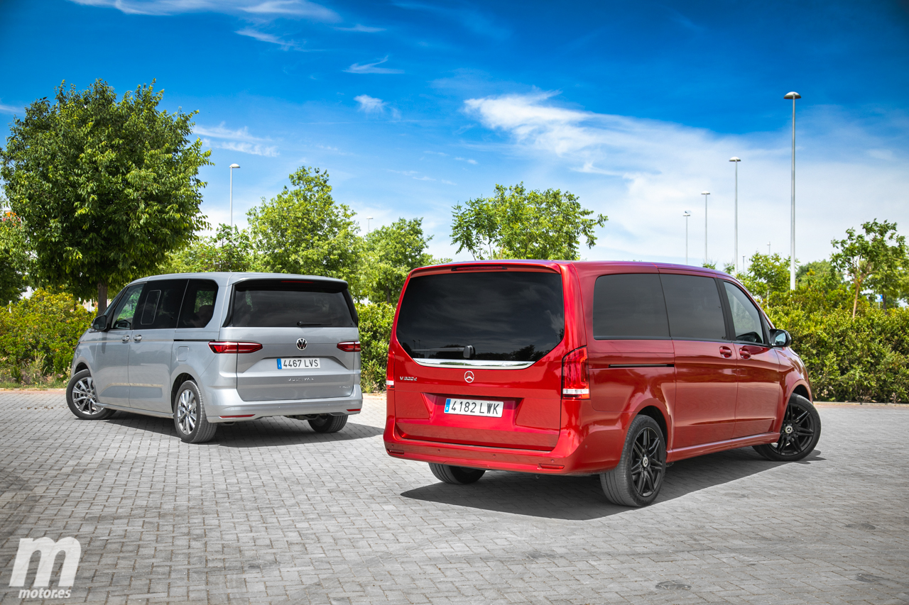 Comparativa Mercedes Clase V vs Volkswagen Multivan (Con vídeo)