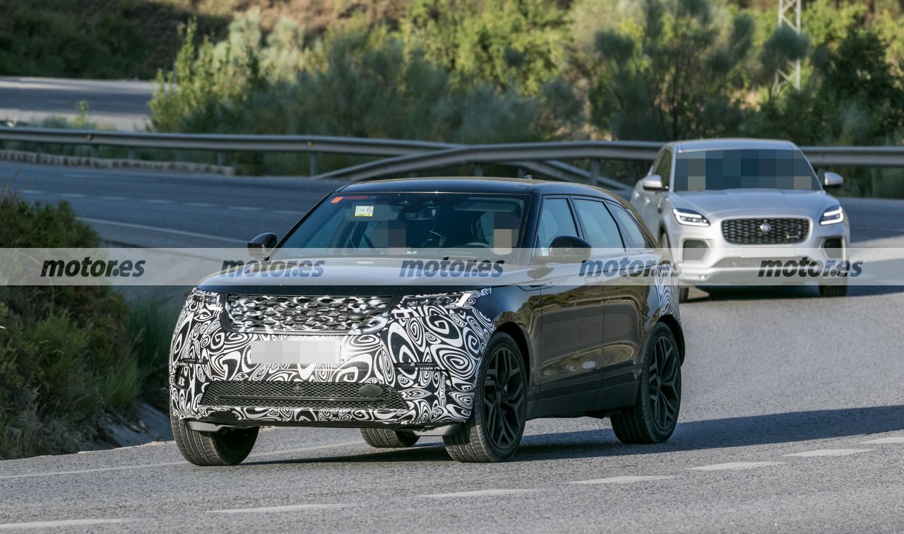 Fotos espía del Range Rover Velar Facelift, los detalles del ...