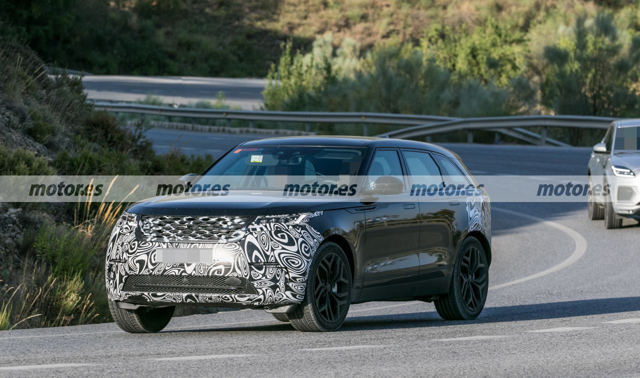 Fotos espía del Range Rover Velar Facelift, los detalles del ...