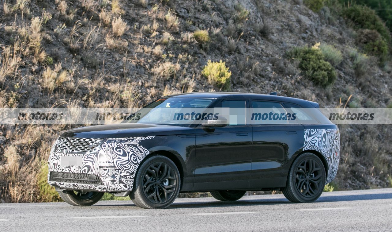 Fotos espía del Range Rover Velar Facelift, los detalles del ...