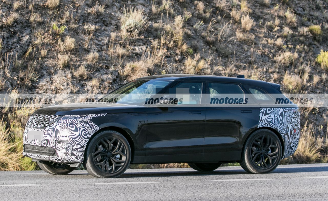 Fotos espía del Range Rover Velar Facelift, los detalles del ...