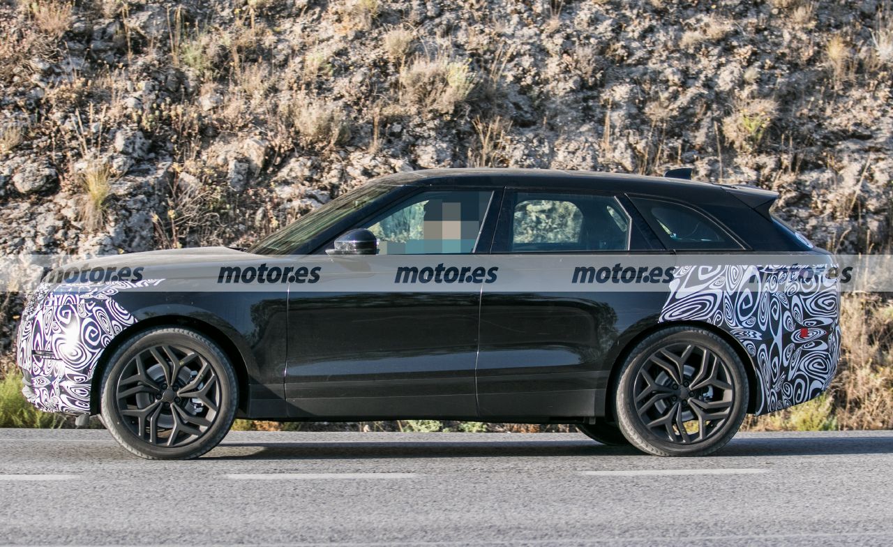 Fotos espía del Range Rover Velar Facelift, los detalles del ...
