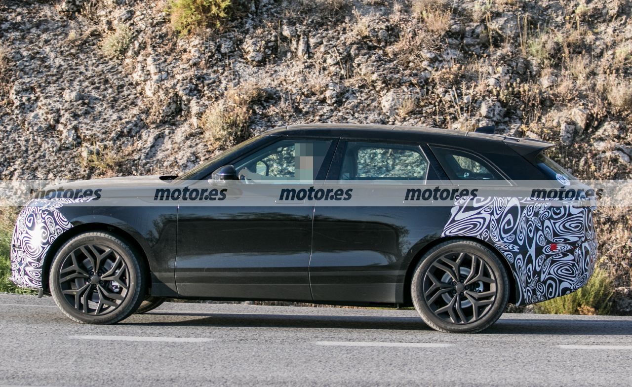 Fotos espía del Range Rover Velar Facelift, los detalles del ...
