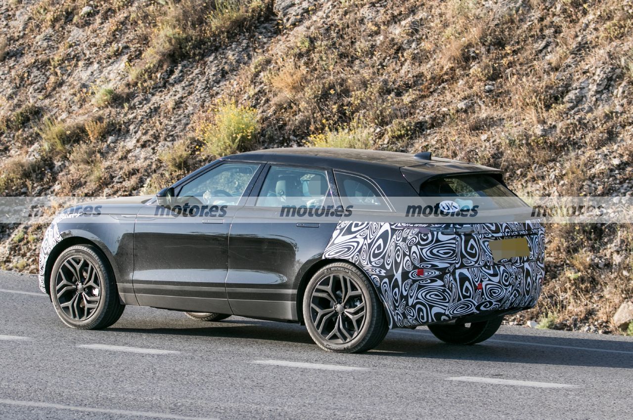 Fotos espía del Range Rover Velar Facelift, los detalles del ...