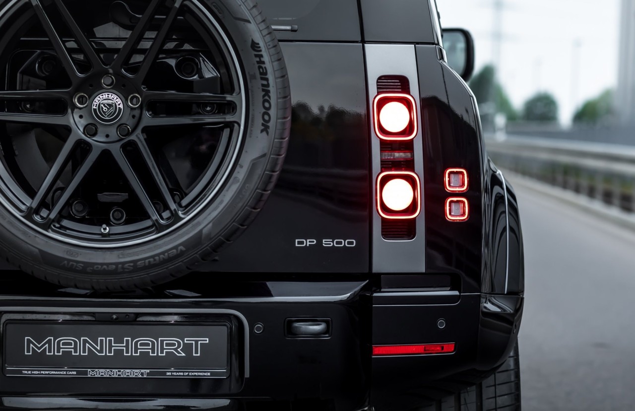 El MANHART DP 500 es un Land Rover Defender 110 tan deportivo como bruto