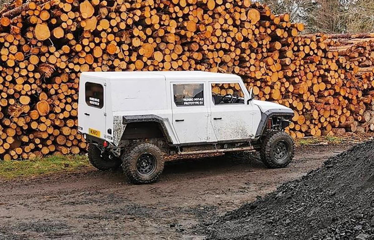 El Munro Mark 1 aspira a ser el rey de los todoterrenos eléctricos
