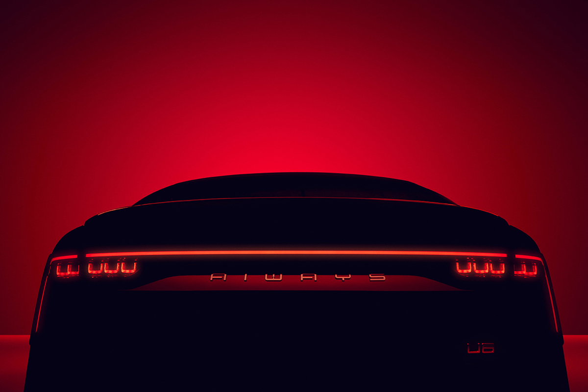 Aiways anuncia el lanzamiento comercial del nuevo U6 en Europa