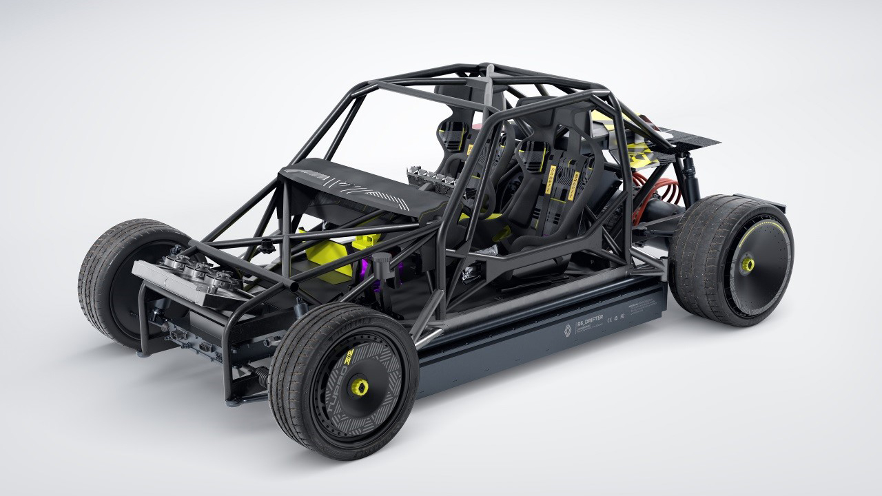 R5 Turbo 3E, un radical coche eléctrico que rinde homenaje al Renault 5 Turbo