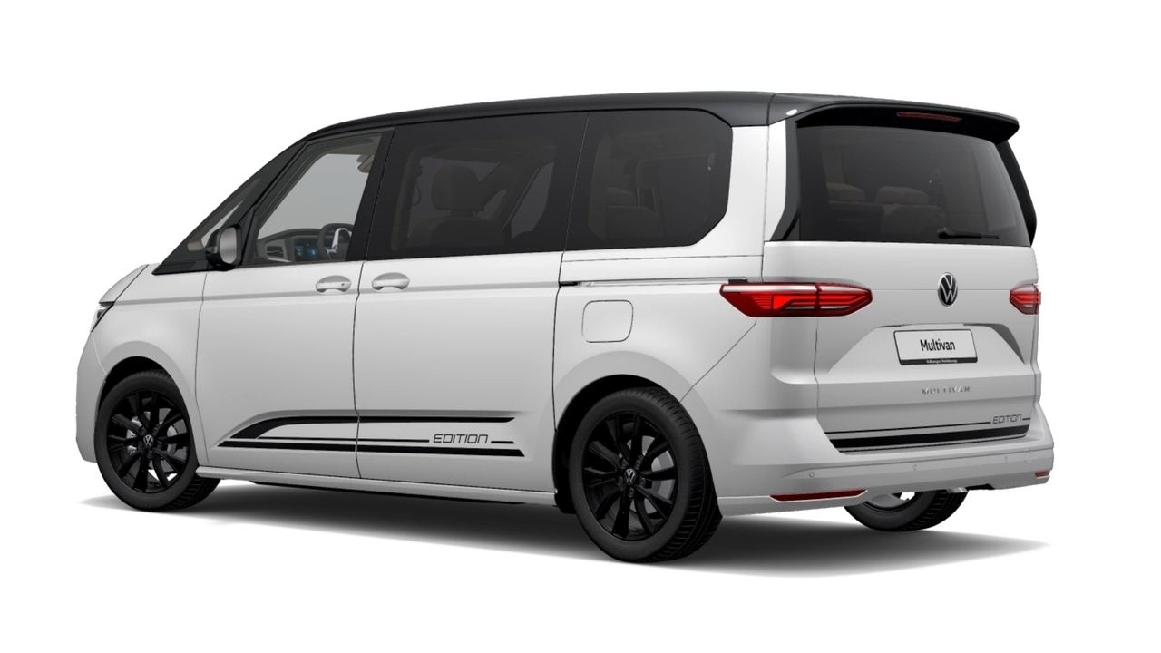 El Volkswagen Multivan Edition estrena acabado y una imagen más deportiva