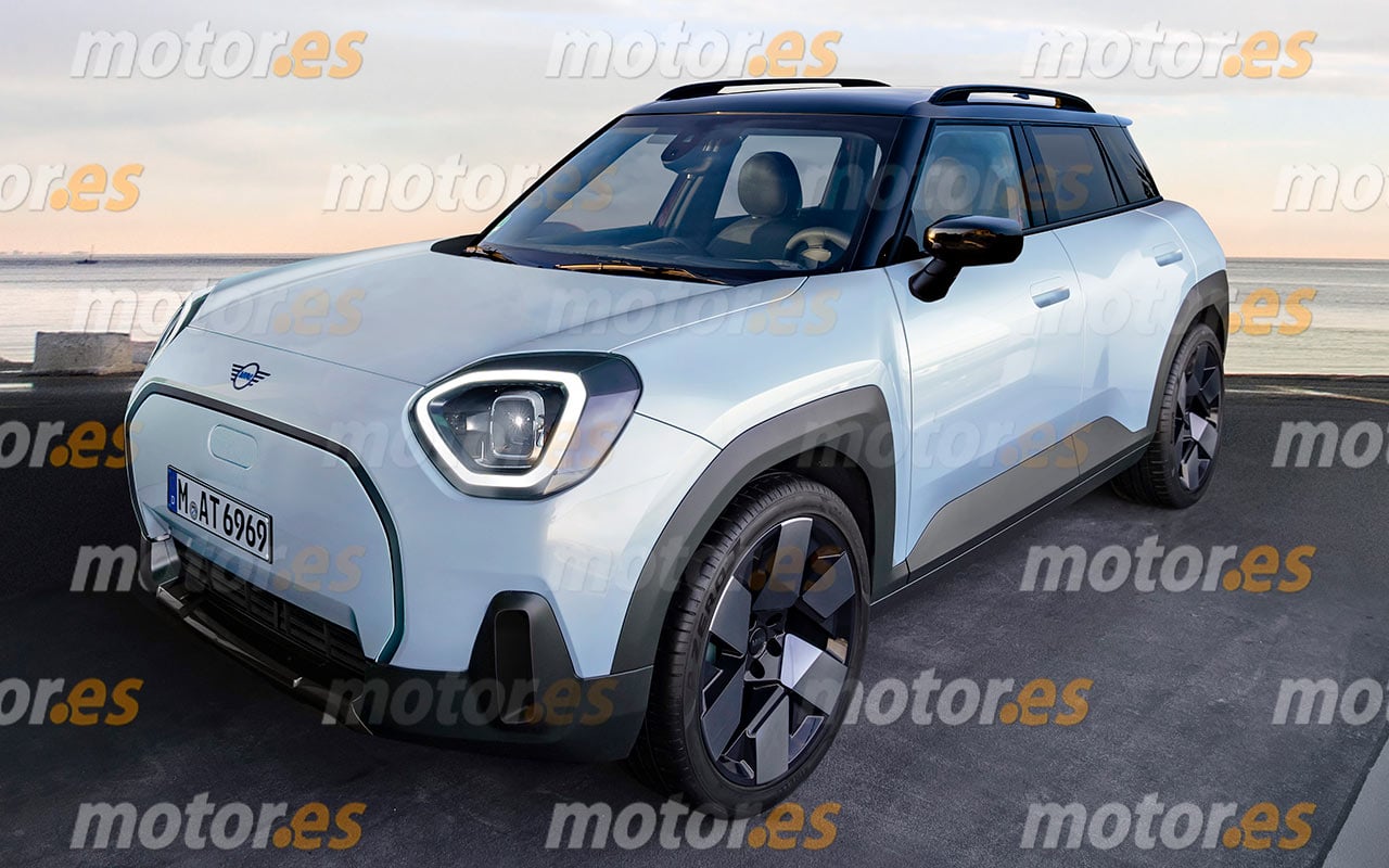 Adelanto del nuevo MINI Aceman, el práctico crossover eléctrico llegará ...