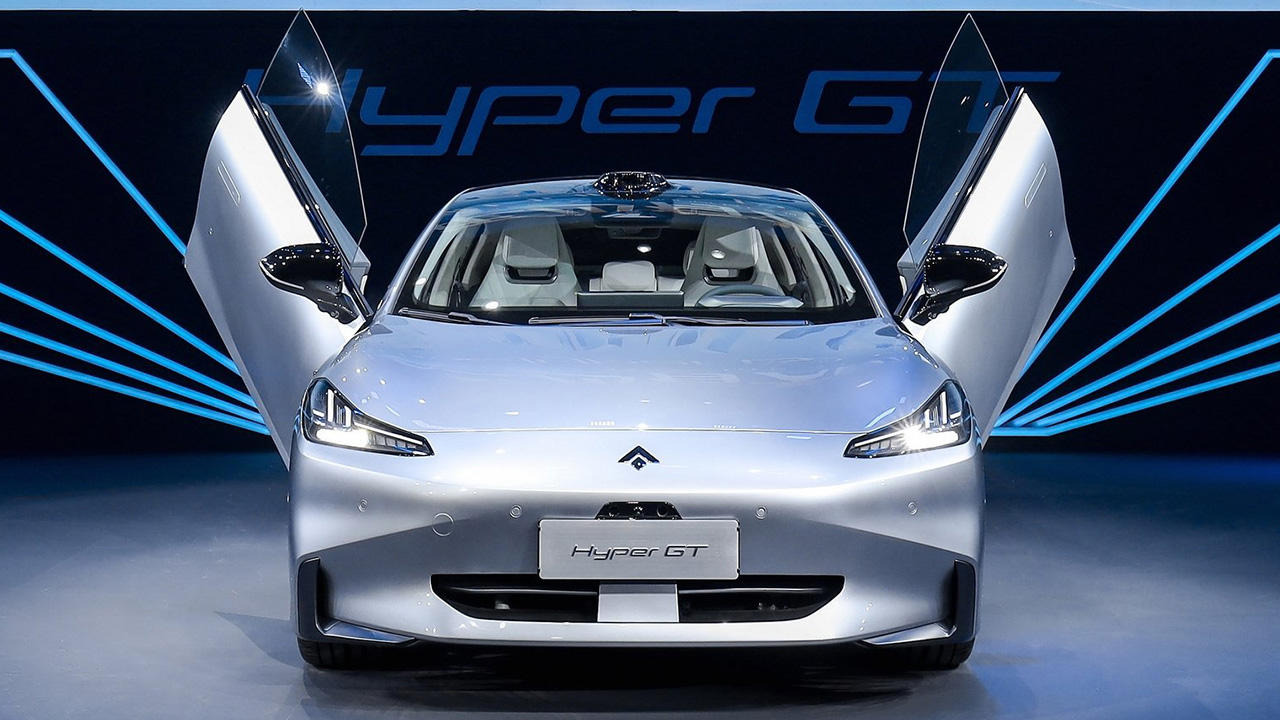 GAC Aion Hyper GT, un moderno coche eléctrico que presume de aerodinámica