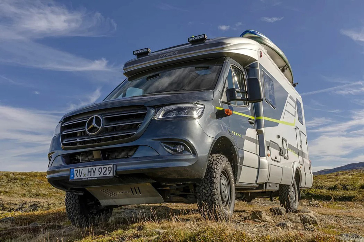 La Hymer ML-T Crossover transforma a la Mercedes Sprinter en una Camper ...