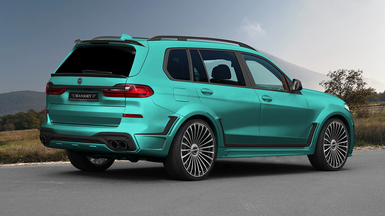 Mansory adelanta el diseño de un BMW X7 M que nunca se hará realidad