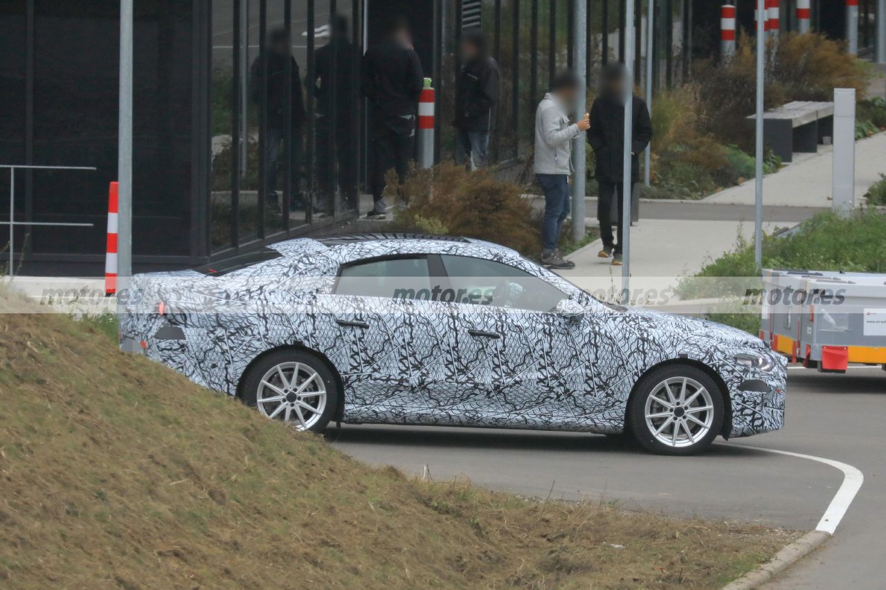 Primeras fotos del sucesor del Mercedes CLA, un eléctrico con 850 km de autonomía que llega en 2024