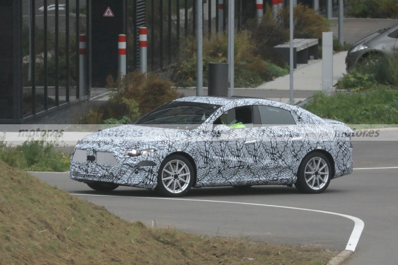 Primeras fotos del sucesor del Mercedes CLA, un eléctrico con 850 km de autonomía que llega en 2024
