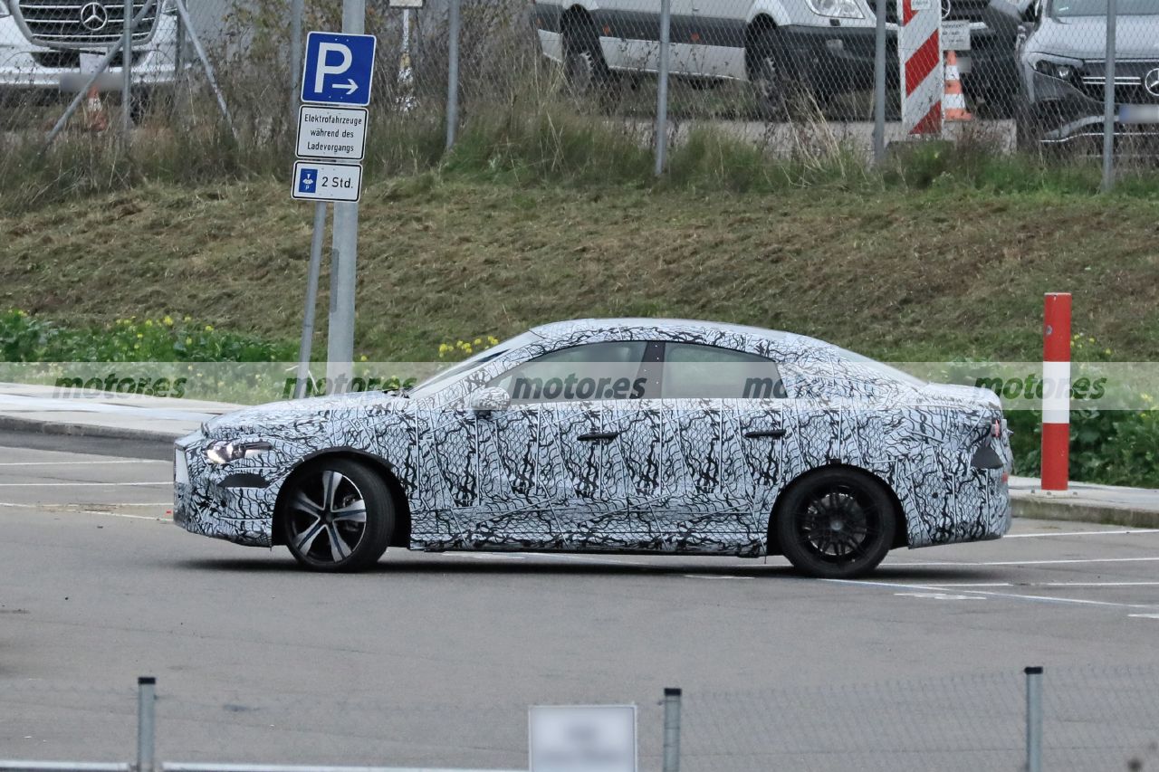Primeras fotos del sucesor del Mercedes CLA, un eléctrico con 850 km de autonomía que llega en 2024