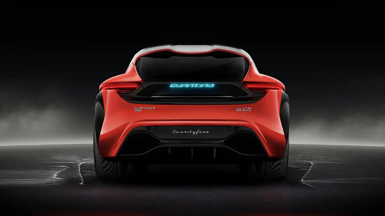 NanoFlowCell Quantino 25, un conceptual Targa eléctrico con 2000 km de autonomía