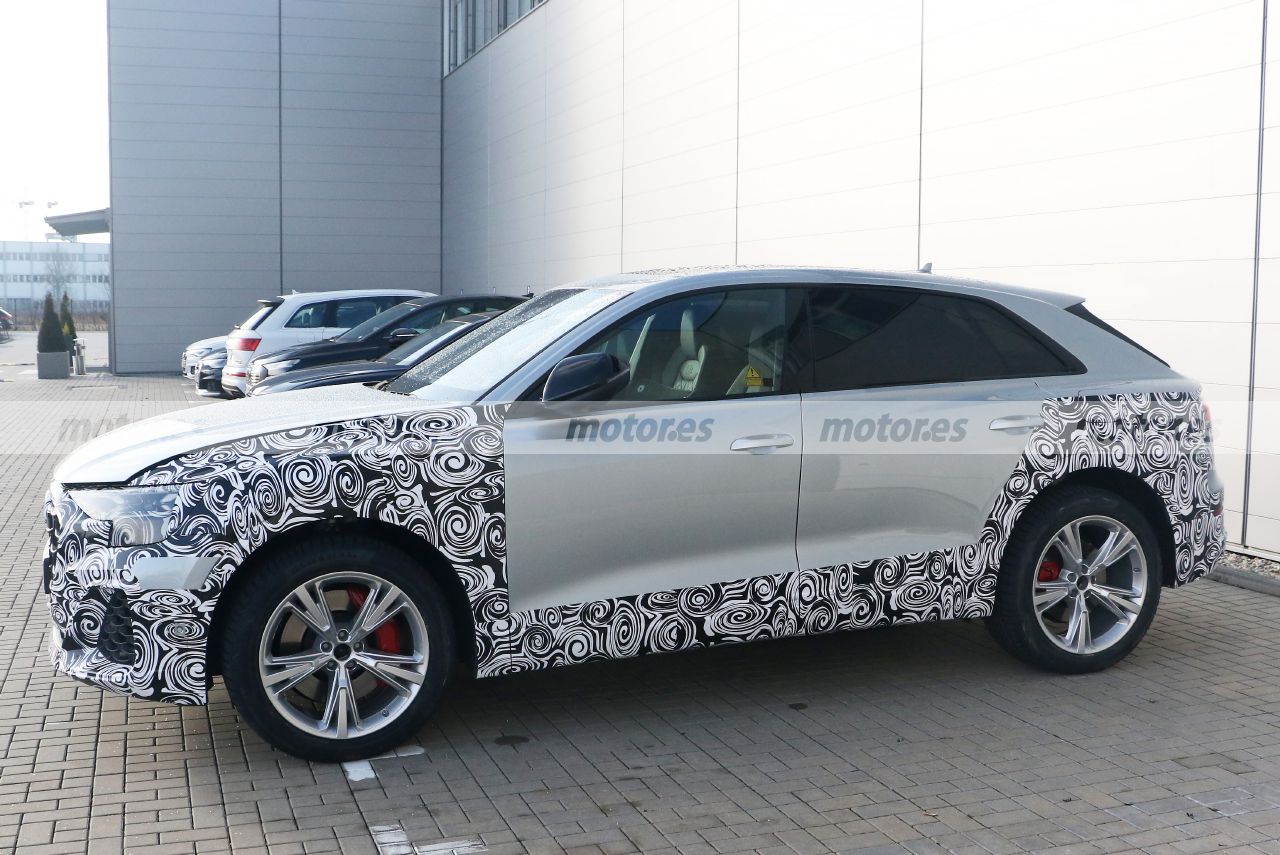Fotos espía del Audi Q8 Facelift, el SUV deportivo estrenará novedades en 2024