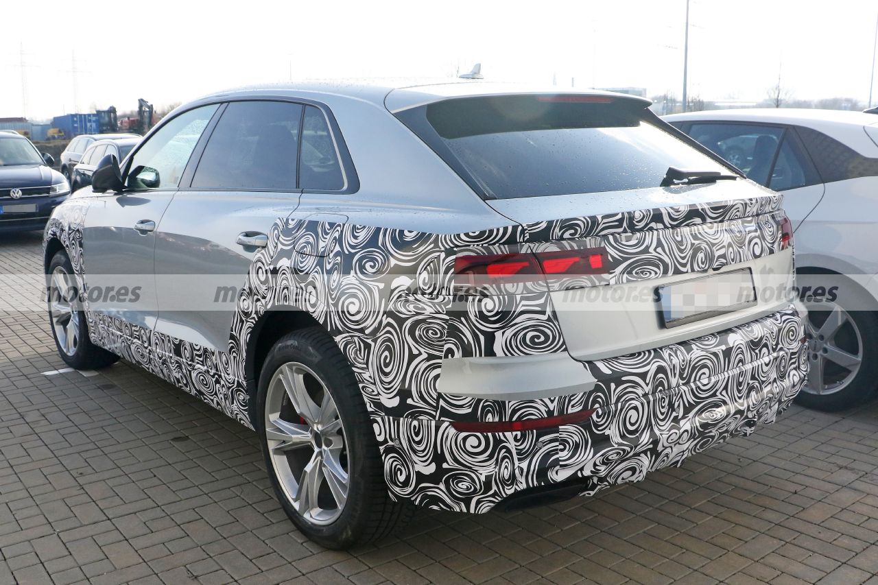 Fotos espía del Audi Q8 Facelift, el SUV deportivo estrenará novedades en 2024