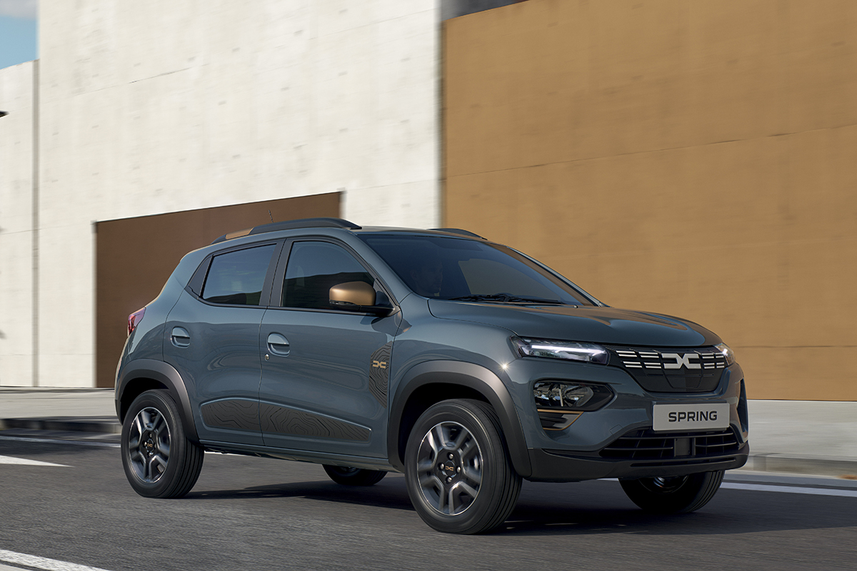 El Dacia Spring se convierte en un eléctrico más deportivo con la nueva ...