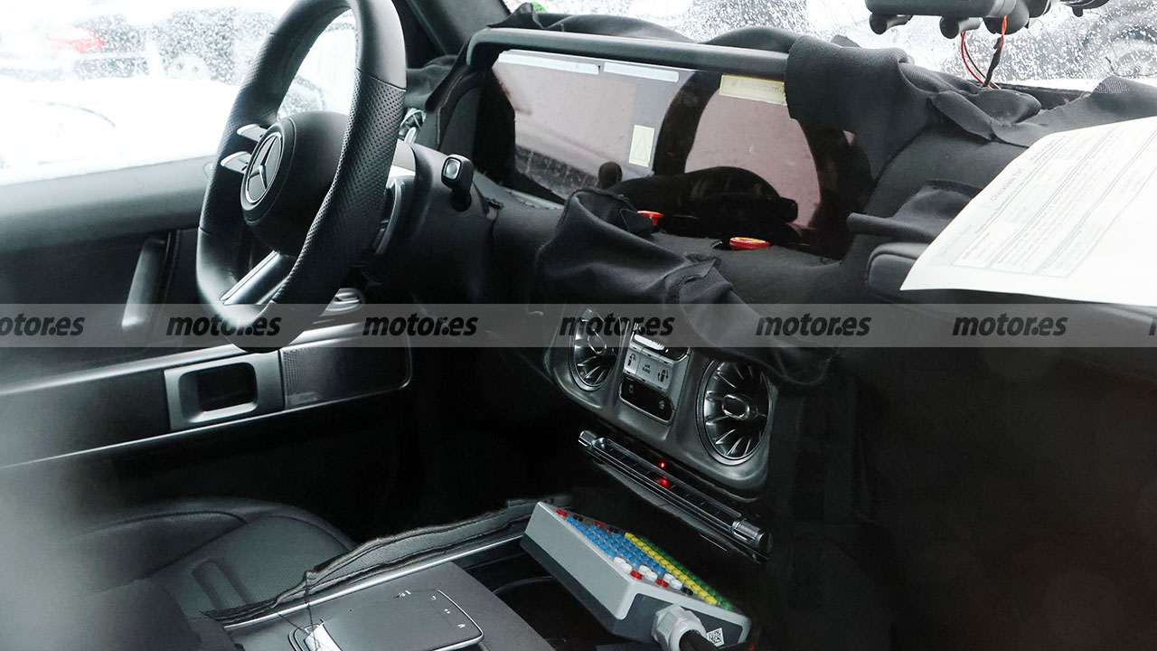 El interior del nuevo Mercedes EQG al descubierto en estas importantes ...