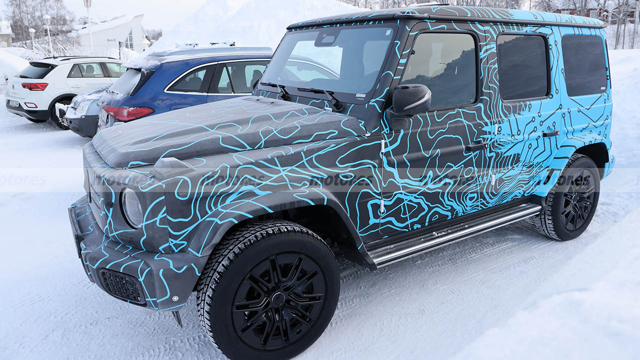 El interior del nuevo Mercedes EQG al descubierto en estas importantes ...