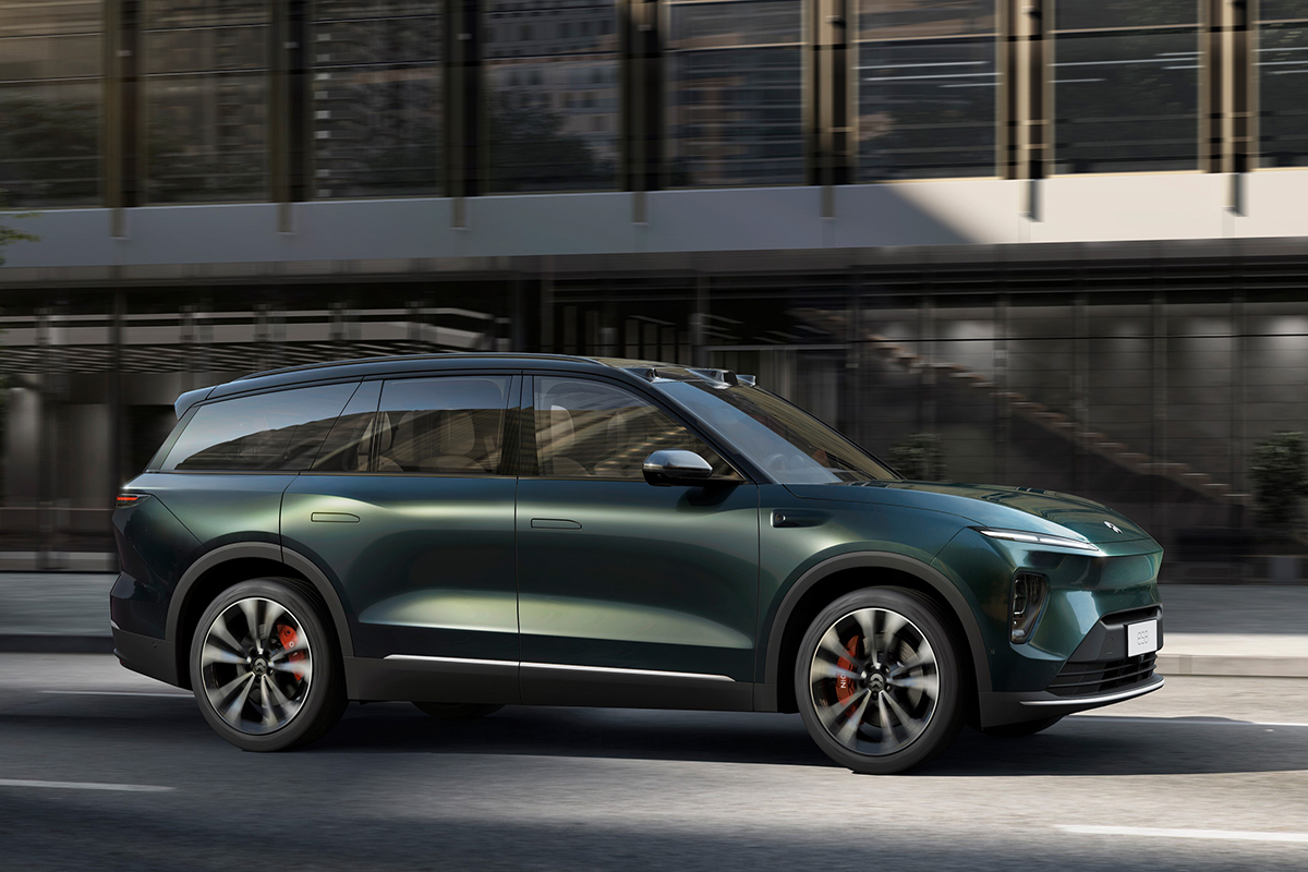 El NIO ES8 cambia radicalmente de imagen en China, un SUV eléctrico de ...