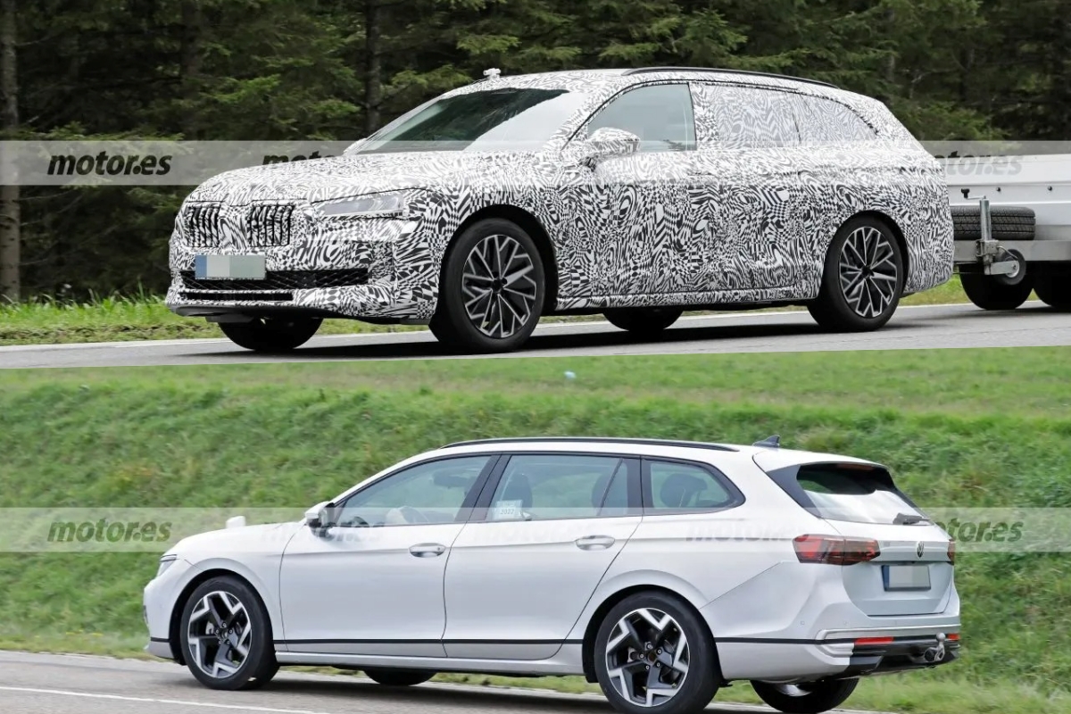 Los Volkswagen Passat y Skoda Superb ya preparan su producción en ...