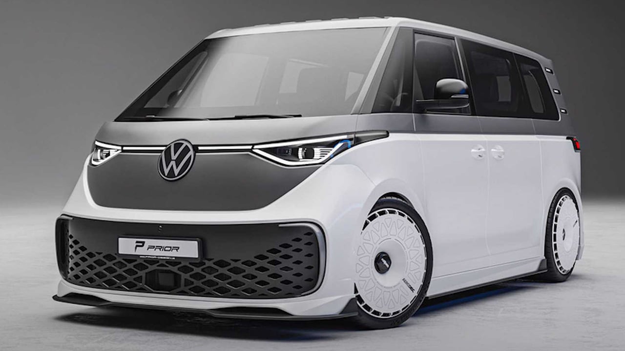 Prior Design convierte al Volkswagen ID. Buzz en una radical furgoneta ...
