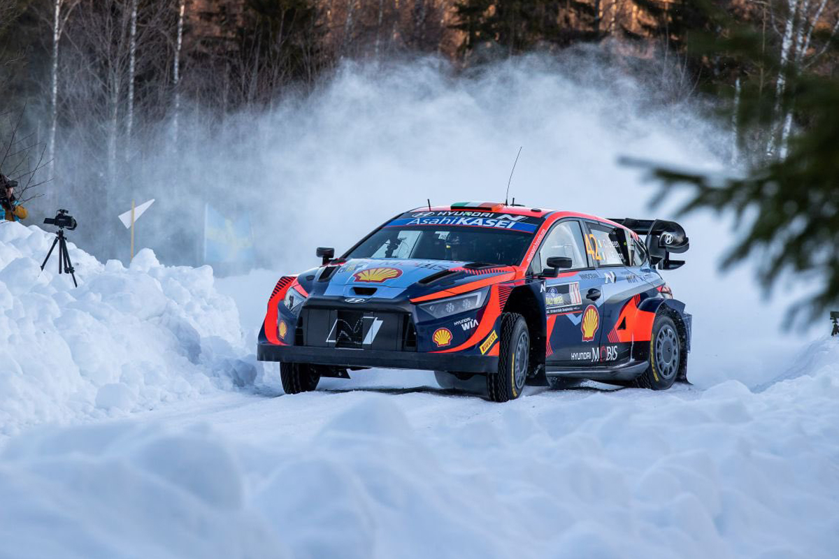 Craig Breen cierra la primera etapa del Rally de Suecia al mando ante ...