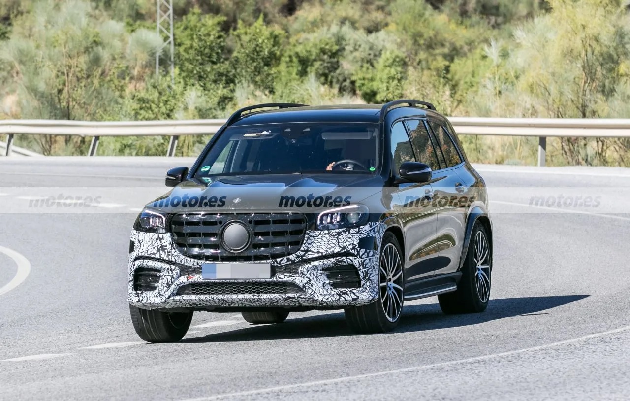 Al descubierto el Mercedes GLS Facelift en una filtración antes de su ...