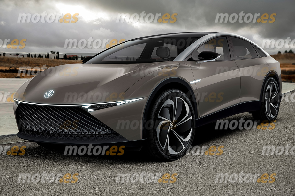 Adelanto del Volkswagen Trinity, la lujosa berlina SUL 100% eléctrica a ...