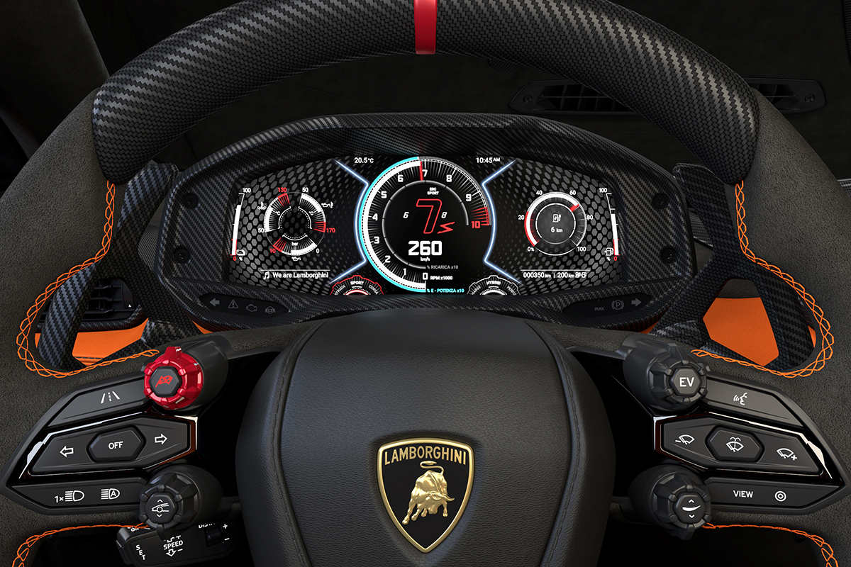 Lamborghini presenta el interior del sucesor del Aventador, y un ...