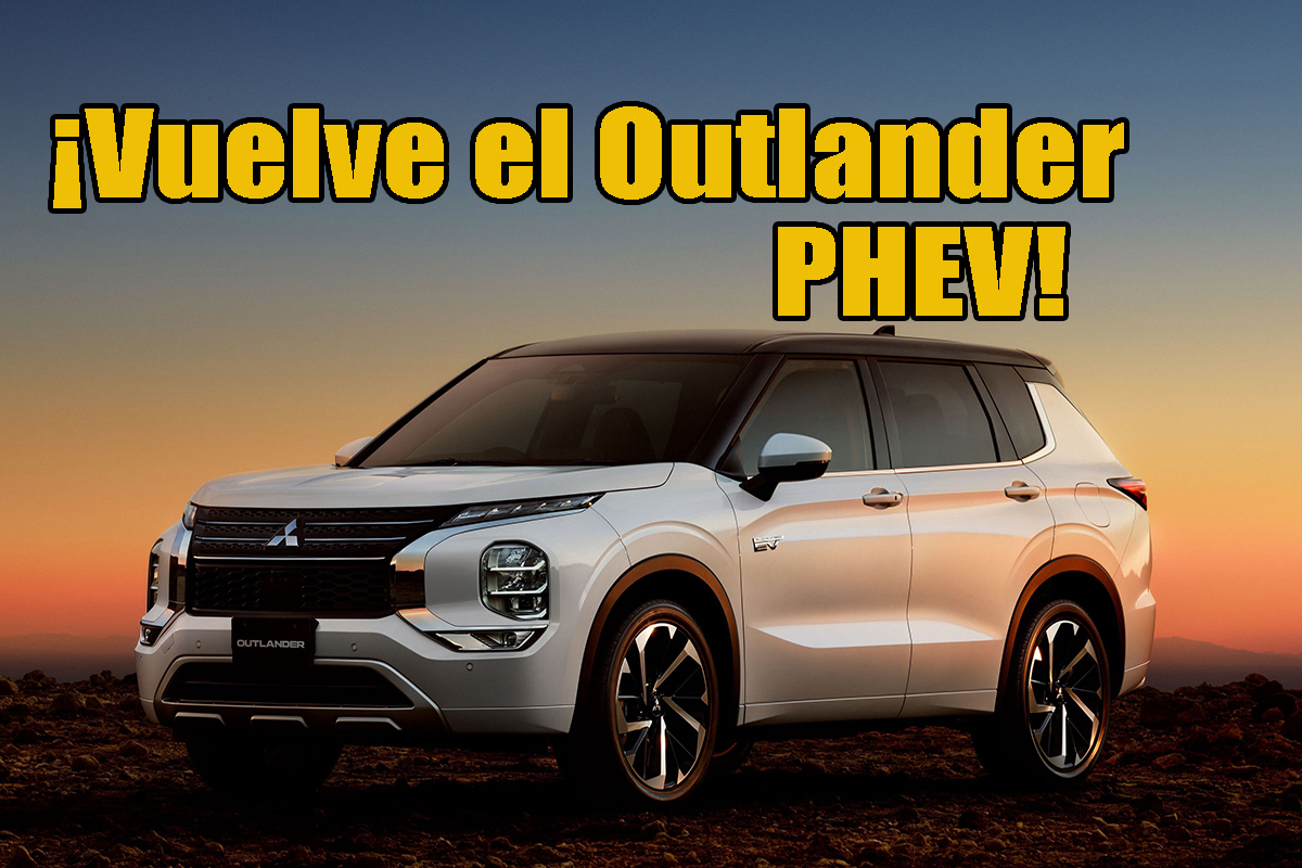 El Mitsubishi Outlander PHEV vuelve en 2024 para enfrentarse al Toyota RAV4, duelo de SUV ...