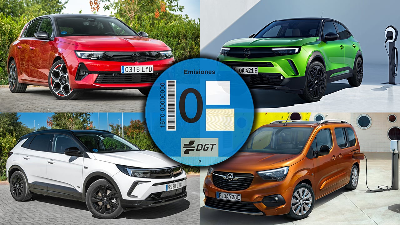 Gama Opel de vehículos electrificados: híbridos enchufables y ...