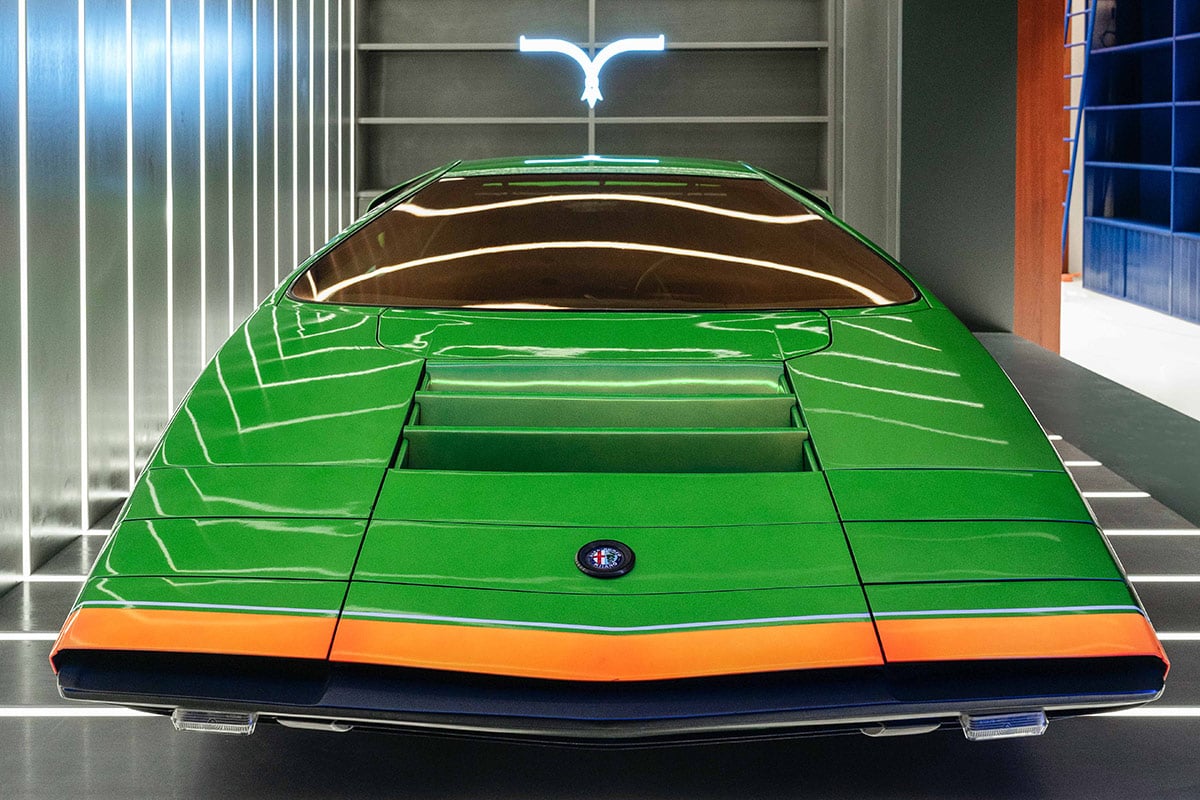 El futurista concept Alfa Romeo Carabo vuelve a ser protagonista 55 años después