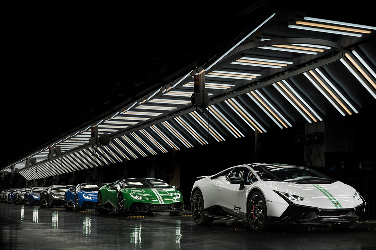 El Lamborghini Huracán celebra el 60º Aniversario de la firma con tres ...