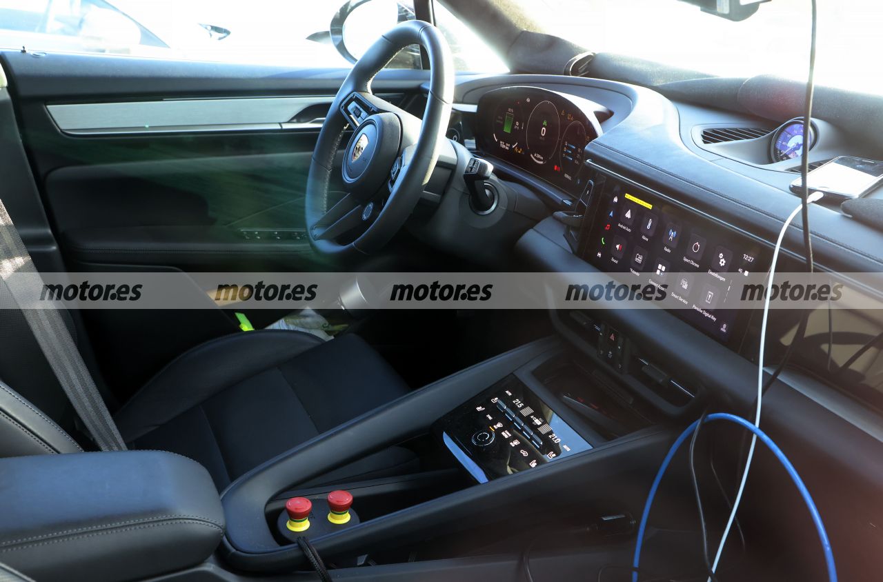 El nuevo Porsche Macan eléctrico muestra su avanzado interior de ...