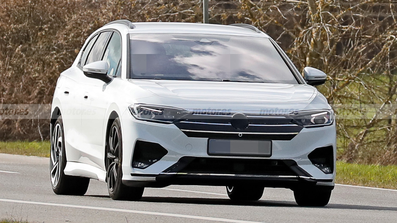 Las primeras fotos del nuevo Volkswagen ID.7 Space descubren la ...