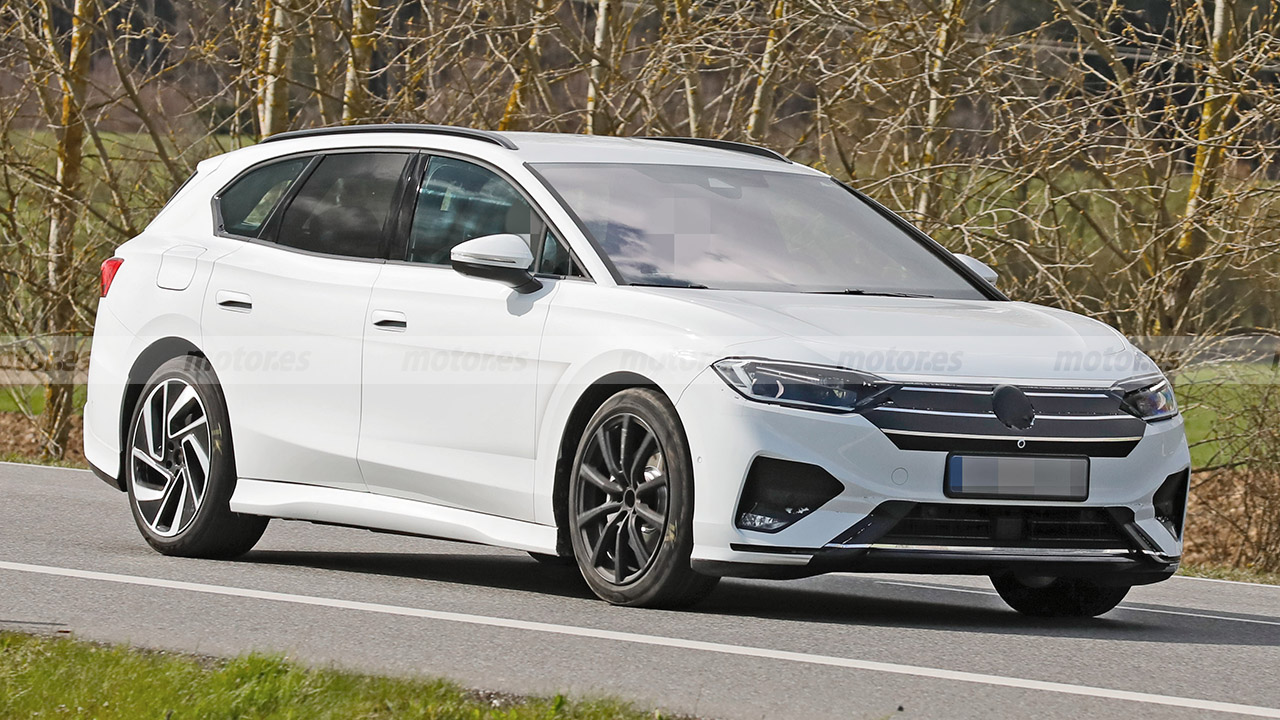 Las primeras fotos del nuevo Volkswagen ID.7 Space descubren la ...