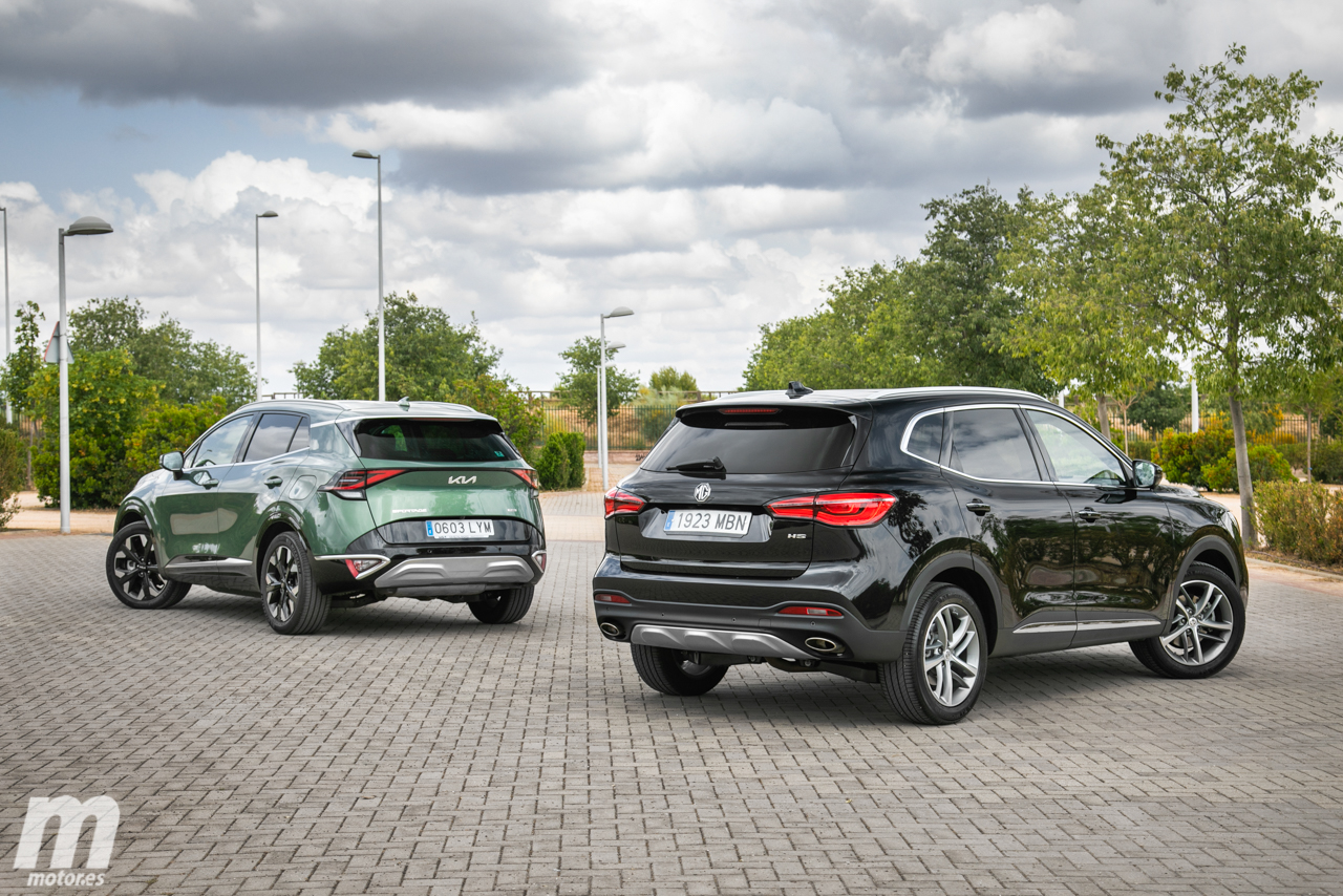 Comparativa KIA Sportage vs MG HS, ¿quién da más por menos? (Con vídeo)
