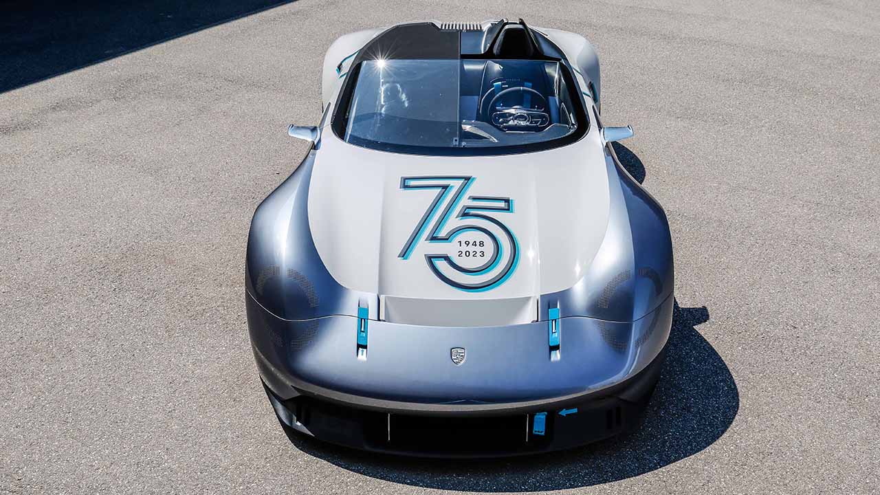 Porsche desvela el nuevo Vision 357 Speedster, un homenaje al mítico ...